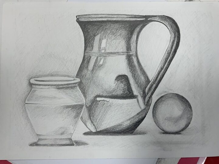 INTERPRETACIÓN DE BODEGONES A GRAFITO Y A CARBONCILLO 4 - Agustinos de León